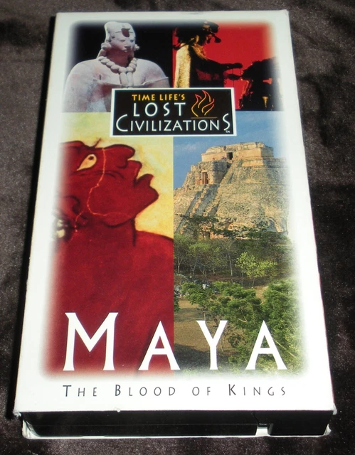 MAYA : THE Blood of Kings VHS 1995 Time Life Lost Civilizations Sam ...