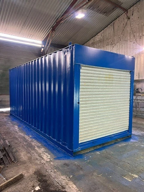 20ft Used Storage Container Roller Shutter Door For Sale Thornton Cleveleys £3 000 00