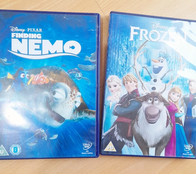 Disney Frozen And Finding Nemo Dvds 2 X Dvd Movies £100 Picclick Uk