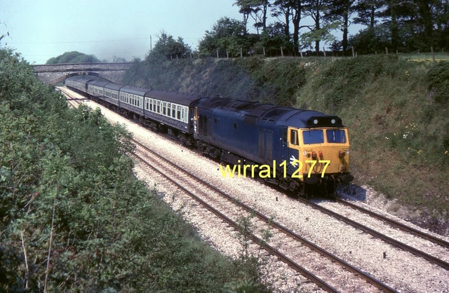 ORIGINAL RAILWAY SLIDE Class 50 50034 at Hemerden 27.05.77 £8.50 ...