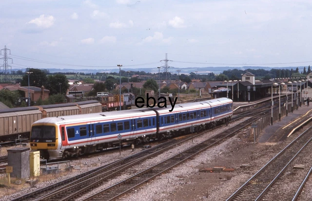 35MM RAILWAY SLIDE - DMU Class 166. 166214 @ Didcot £2.75 - PicClick UK
