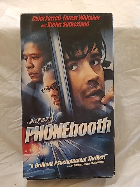 PHONEBOOTH -VHS- Colin Farrell, Forest Whitaker, Kiefer Sutherland - £6 ...