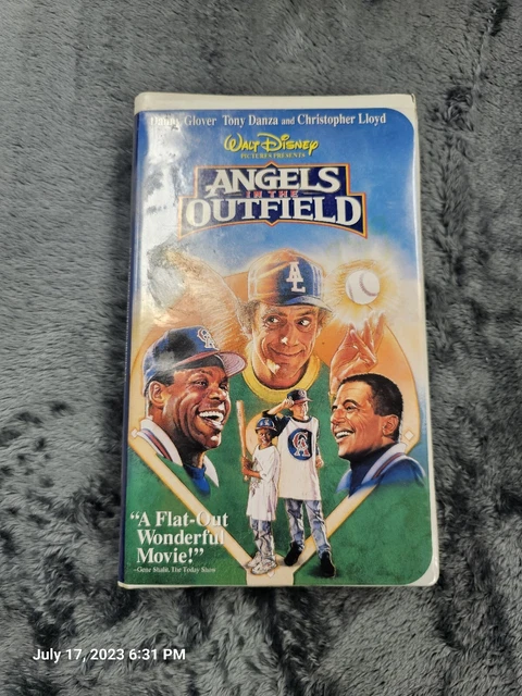 WALT DISNEY ANGELS In the Outfield (VHS 1995 Clamshell) Danny Glover ...