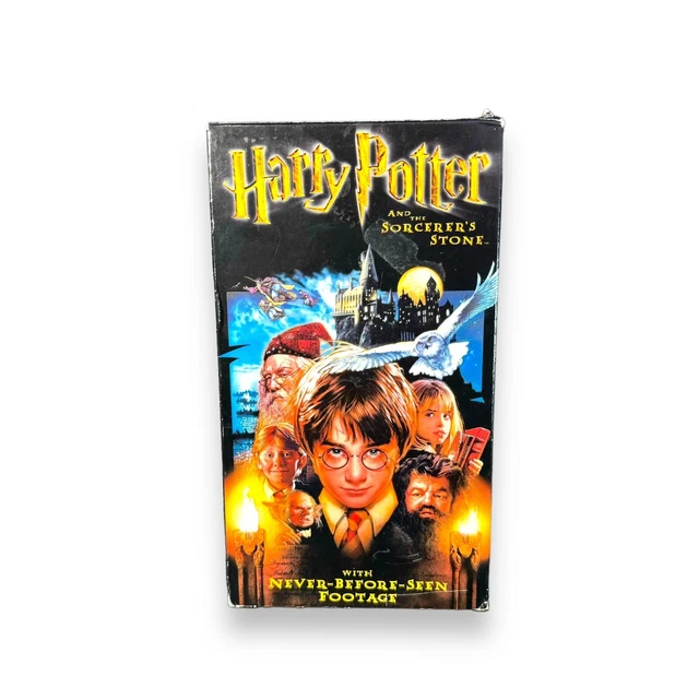 HARRY POTTER AND the Sorcerers Stone VHS 2002 Warner Bros £8.23 ...