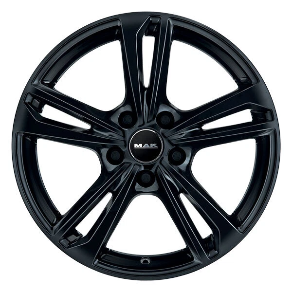 JANTES ROUES MAK Emblema Pour Chevrolet Spark 6X15 4X100 Gloss Black ...