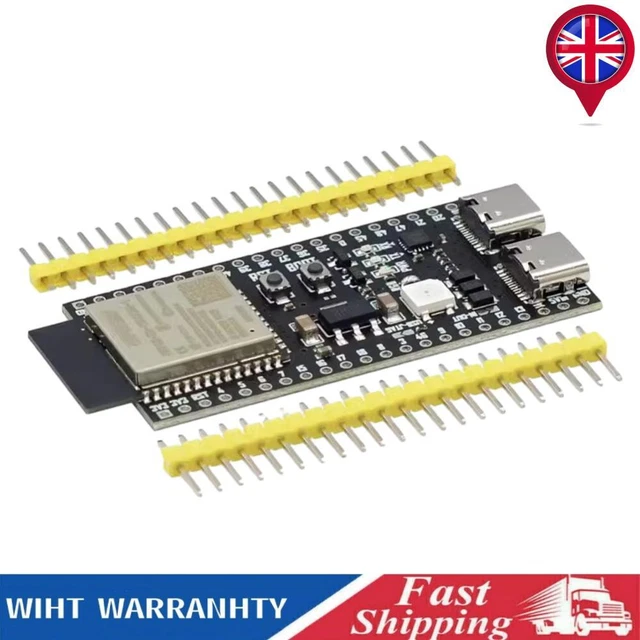 ESP32/ ESP32-S3/ESP32-C3 DEVELOPMENT Board Dual Type-C (N16R8 Not Welded) £8.87 - PicClick UK