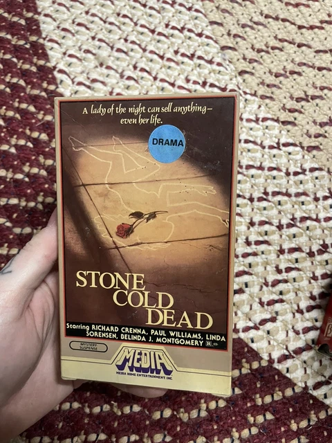 STONE COLD DEATH Beta Not VHS Rare Horror Slasher Media Home ...