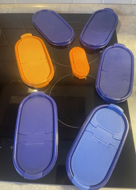 TUPPERWARE 6 EIDGENOSSE Deckel 1 Gewürzwerg Deckel 7 Teile EUR 24,00 ...