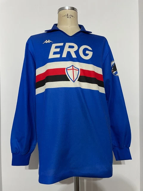 SHIRT MAGLIA SAMPDORIA 1988/90 calcio football jersey camiseta kappa ...