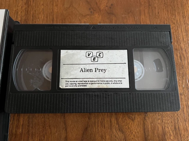 ALIEN PREY (1977) VEC VHS Tape Only! Rare Cult Horror Sci-Fi Norman J ...