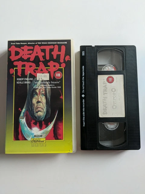 DEATH TRAP VHS Cassette Robert Englund Horror AKA Eaten Alive £8.99 ...