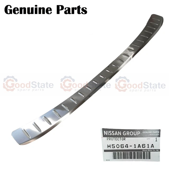 GENUINE NISSAN PATROL Y62 Series 5 Rear Bumper Scuff Plate Protector ...