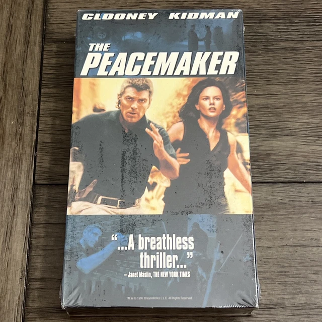 THE PEACEMAKER VHS 1998 George Clooney Nicole Kidman Brand New Factory ...
