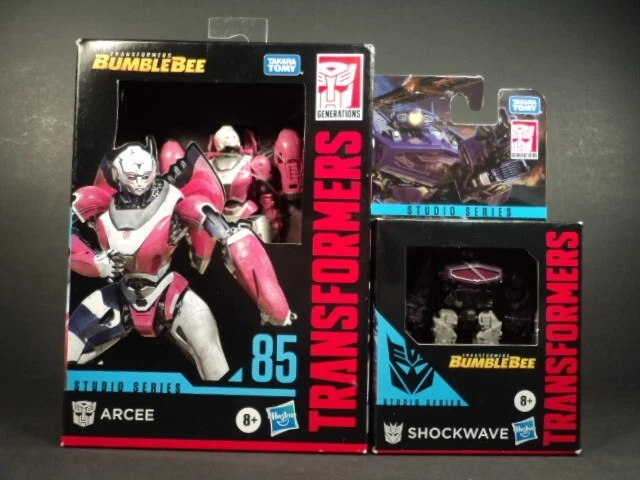 TRANSFORMERS STUDIO SERIES Bumblebee Deluxe ARCEE - Core SHOCKWAVE EUR ...