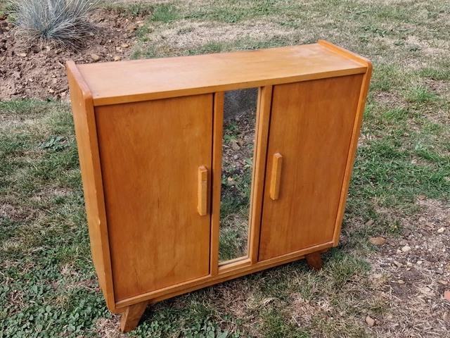 ANCIENNE PETITE ARMOIRE Bois Glace Jouet Enfant Poupées EUR 19,00 - PicClick FR