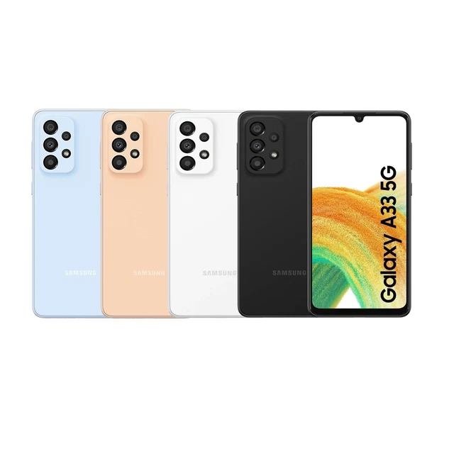 SAMSUNG GALAXY A33 5G 128GB SM-A336M/DSN Factory Unlocked 6.4" 6GB RAM ...