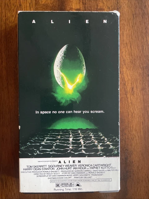 VHS ALIEN MAGNETIC First Release Horror £142.86 - PicClick UK