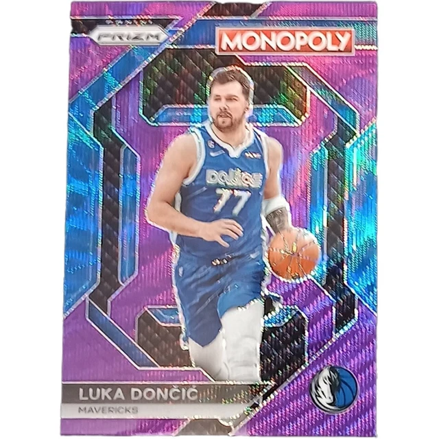 2023-24 LUKA DONCIC Purple Wave Panini Prizm Monopoly PS3 Mavericks EUR 6,61 - PicClick FR