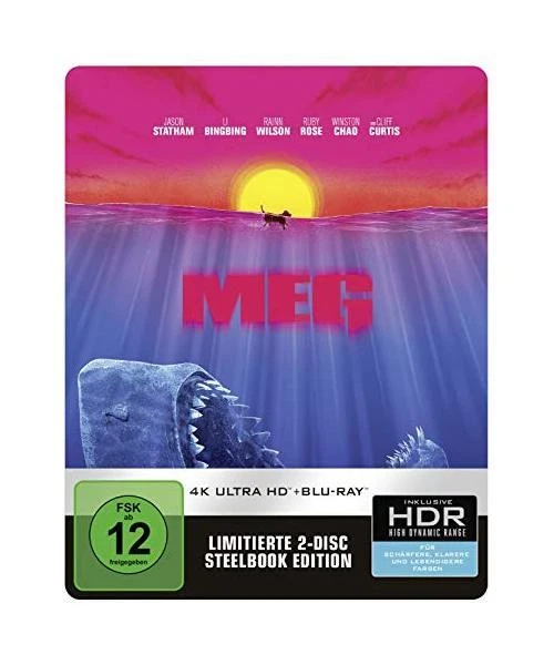 MEG 4K STEELBOOK [Blu-ray] [Limited Edition] [Exklusiv bei Amazon] EUR ...