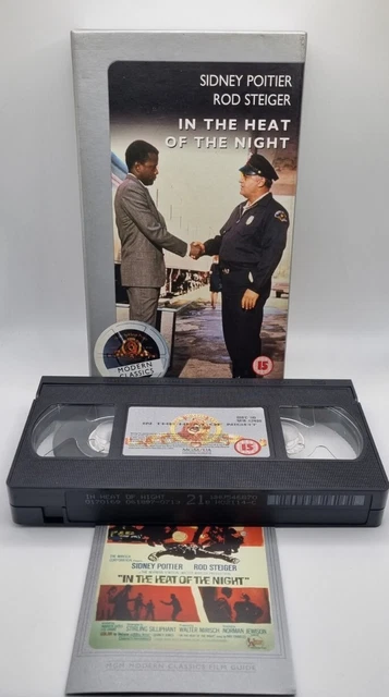 IN THE HEAT Of The Night (1967) (VHS 1997) Sidney Poitier Rod Steiger ...