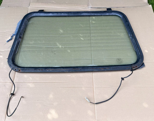 VW GOLF MK1 GTI Convertible Cabrio Rear Window Sekurit Tinted Metal ...