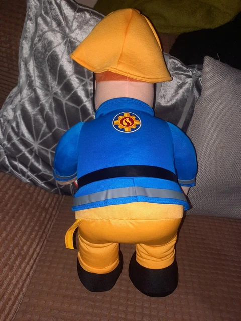 FIREMAN SAM - Sam 30cm Plush Kids Soft Toy CBeebies £13.20 - PicClick UK