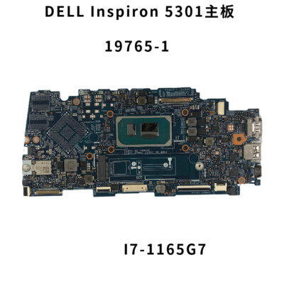 FOR DELL INSPIRON 5301 Laptop Motherboard i7-1165G7 19765-1 FW9PR ...