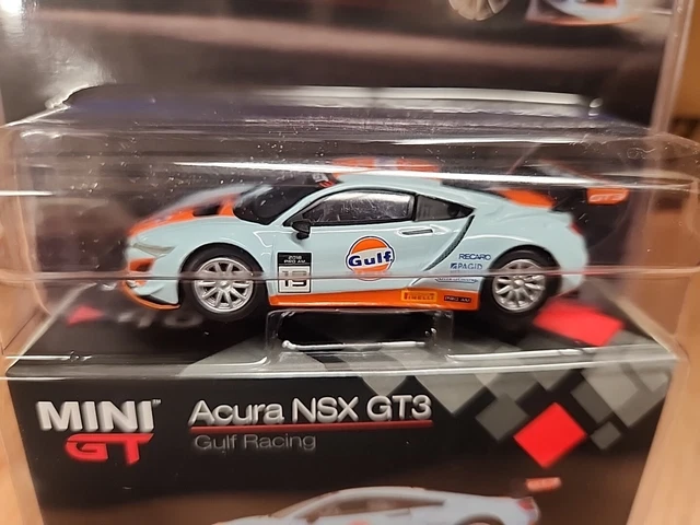 MINI GT 48 Acura NSX GT3 Gulf Racing--NEW--- $115.67 - PicClick CA