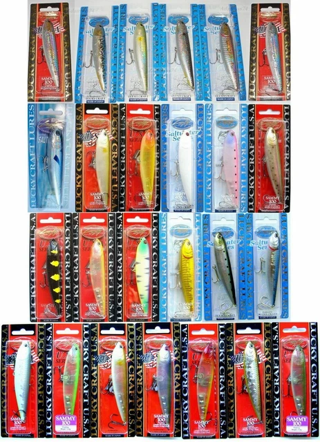 LUCKY CRAFT SAMMY 100 Surface Topwater Sea Fishing Lure Japan Hard Bait ...