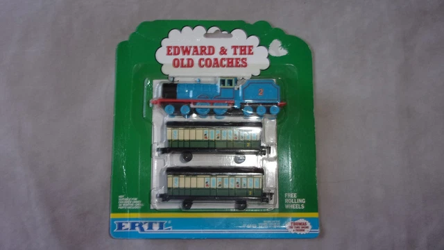ERTL - THOMAS the Tank Engine - EDWARD + Old Coaches - Early Cloud ...