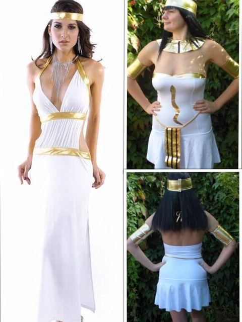 Costume De DÉesse Grecque Robe Fantaisie Athena Aphrodite Cleopatra
