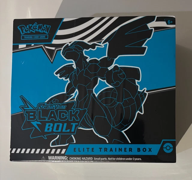 POKEMON BLACK BOLT Elite Trainer Box ETB - TCG - Cards - Sealed - Brand ...