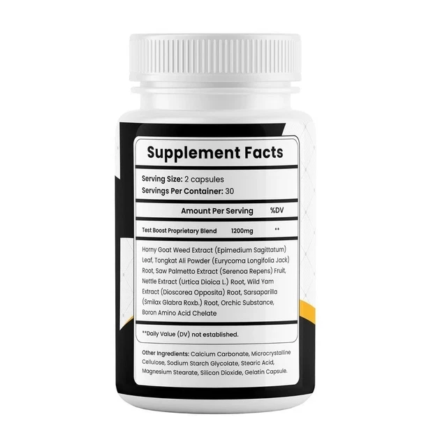 PROLONG POWER CAPSULES - Boost Male Vitality and Performance 60 cap (1 ...