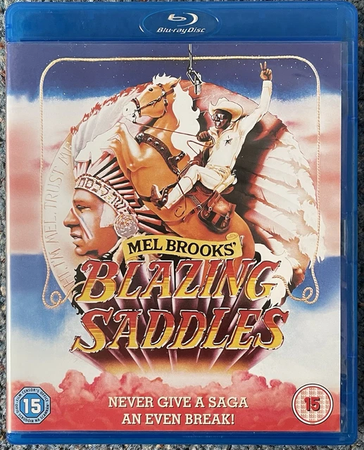 BLAZING SADDLES BLU-RAY Mel Brooks Gene Wilder Cult Comedy £4.37 ...