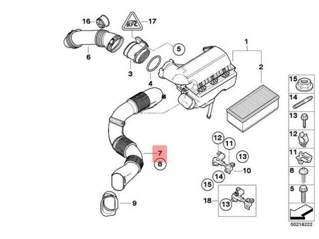 ORIGINAL BMW R55 R56 Clubman Coupe Air Inlet Intake Manifold ...