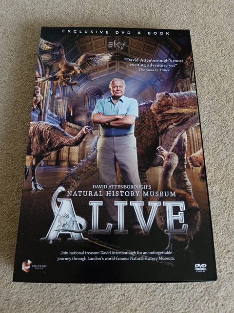 DAVID ATTENBOROUGH'S NATURAL History Museum Alive DVD Boxed Set. Sealed ...