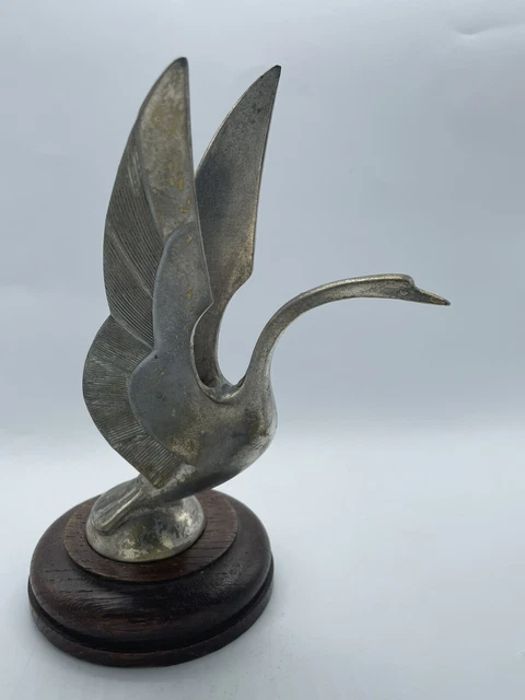 RARE ORIGINAL 1930S STUDEBAKER SWAN BIRD HOOD ORNAMENT RADIATOR CAP CAR ...
