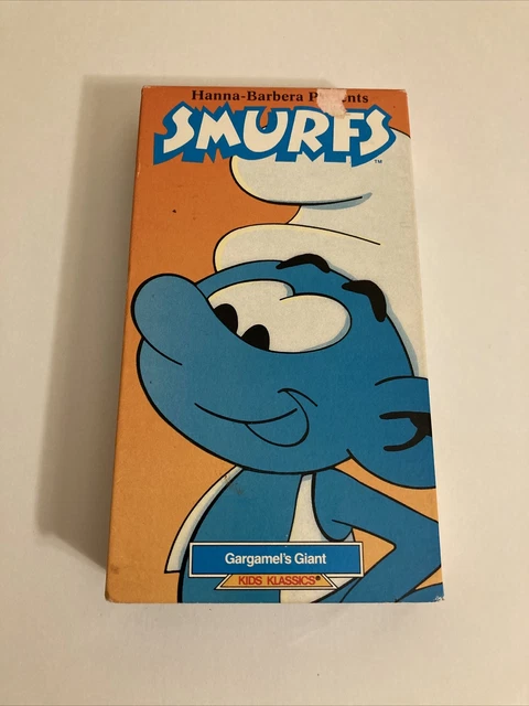 SMURFS HANNA-BARBERA VHS Gargamel's Giant and Smurfiplication 1987 Kids ...