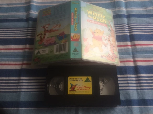 DISNEY WINNIE THE Pooh Goodbye Mr Pooh Vhs Pal Uk Video 1989 £2.50 ...