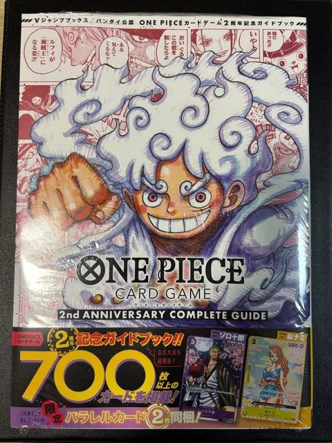 ONE PIECE CARD Game 2nd Anniversary Guide with 2 Parallel Cards Zoro ...