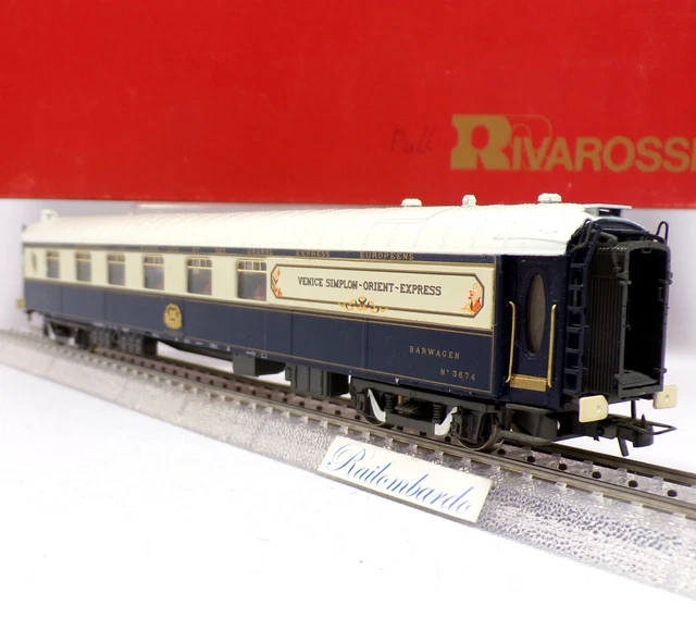 RIVAROSSI CIWL VENICE SIMPLON-ORIENT EXPRESS CARROZZA BAR N°3674 art 2480 EUR 39,50 - PicClick IT