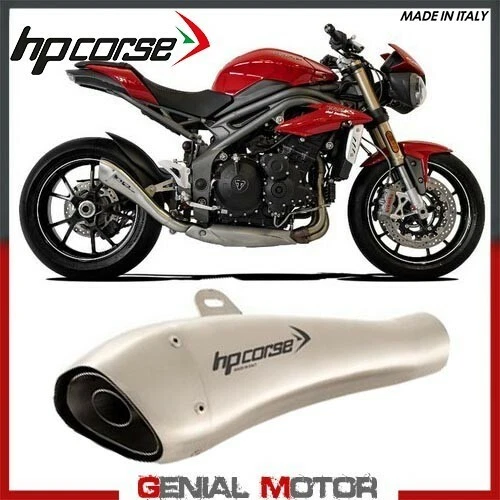 POT D'ECHAPPEMENT HP Corse Hydroform Satin Triumph Speed Triple 2017 17 ...