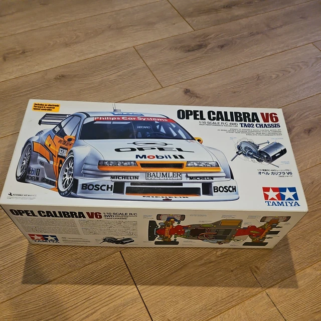 NEW RARE TAMIYA 47461 Opel Calibra V6 (TA02) 1:10 RC Assembly Kit ...