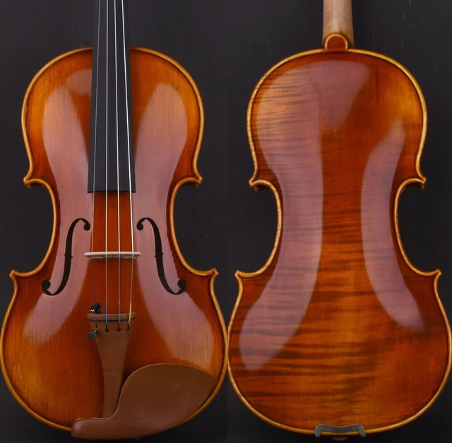 VIOLÍN IZQUIERDO T21 Pro Master Stradivari 1716 copia madera europea ...