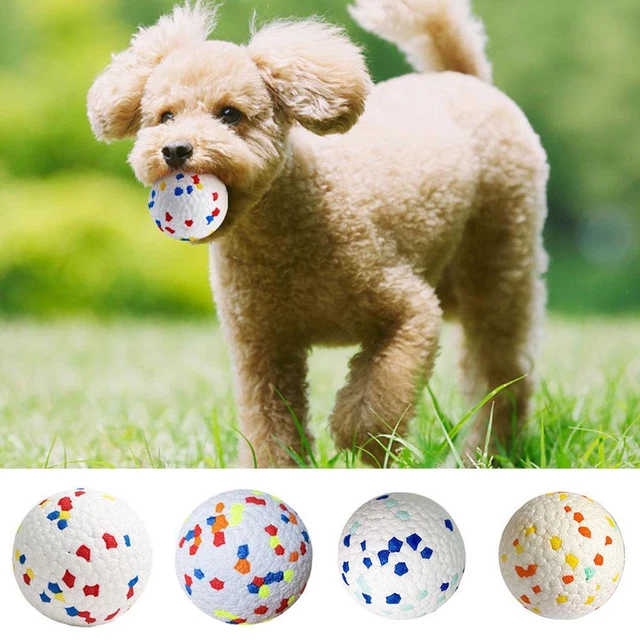PET DOG BALL Rubber Dog Ball Indestructible Dog Ball Hot Hard Chew Toy ...