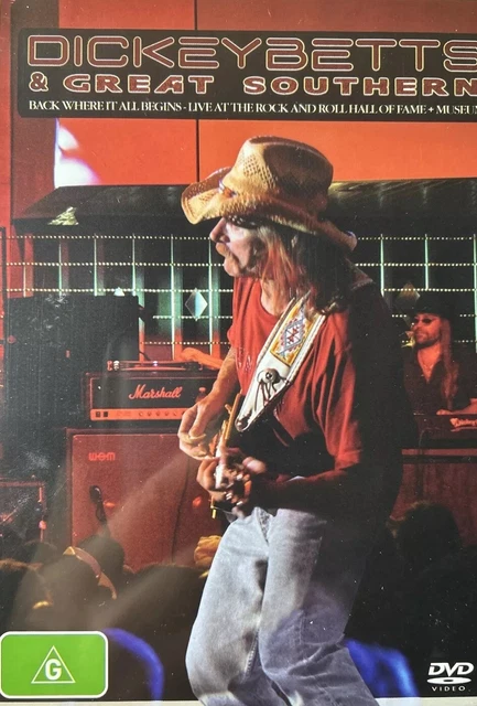 DVD NEW: DICKEY Betts & Great Southern - 2005 Great Southern Rock 2 ... DVD NEW: DICKEY Betts & Great Southern - 2005 Great Southern Rock 2 ...