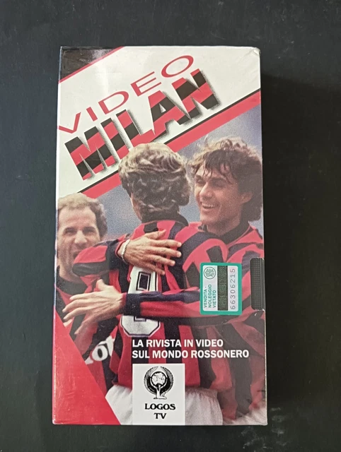 VHS VIDEO MILAN LA RIVISTA IN VIDEO SUL MONDO ROSSONERO Logos Tv EUR 12 ...
