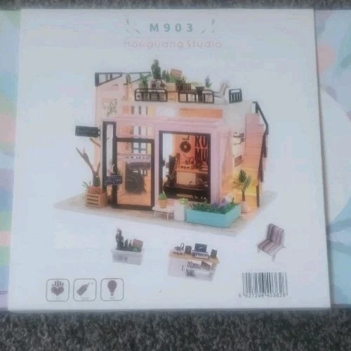 D.I.Y BUILD YOUR Own doll house Miniature Music Studio Complete With ...