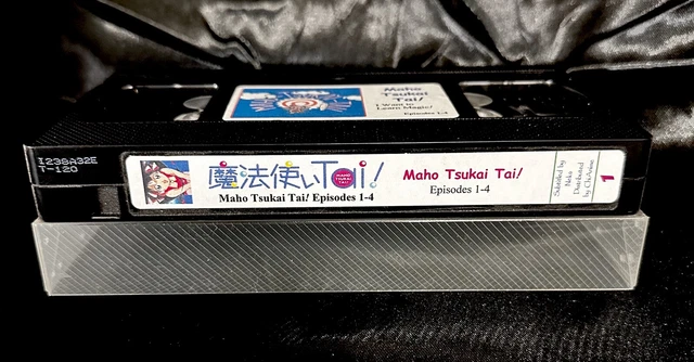 ANIME MAHO TSUKAI Tai Manga VHS FanSub English Vol 1 Episodes 1-4 ...