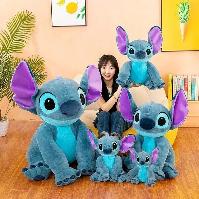 DISNEY LILO & Stitch Plush Stuffed Doll 45cm Large Stuffed Sleeping pillow Toys £43.19 - PicClick UK